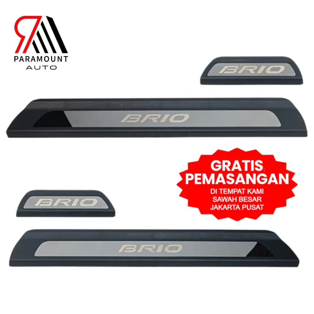 Door Sill Plate NON LED Honda Brio 2018 - 2024 / Injakan Kaki Pintu ...