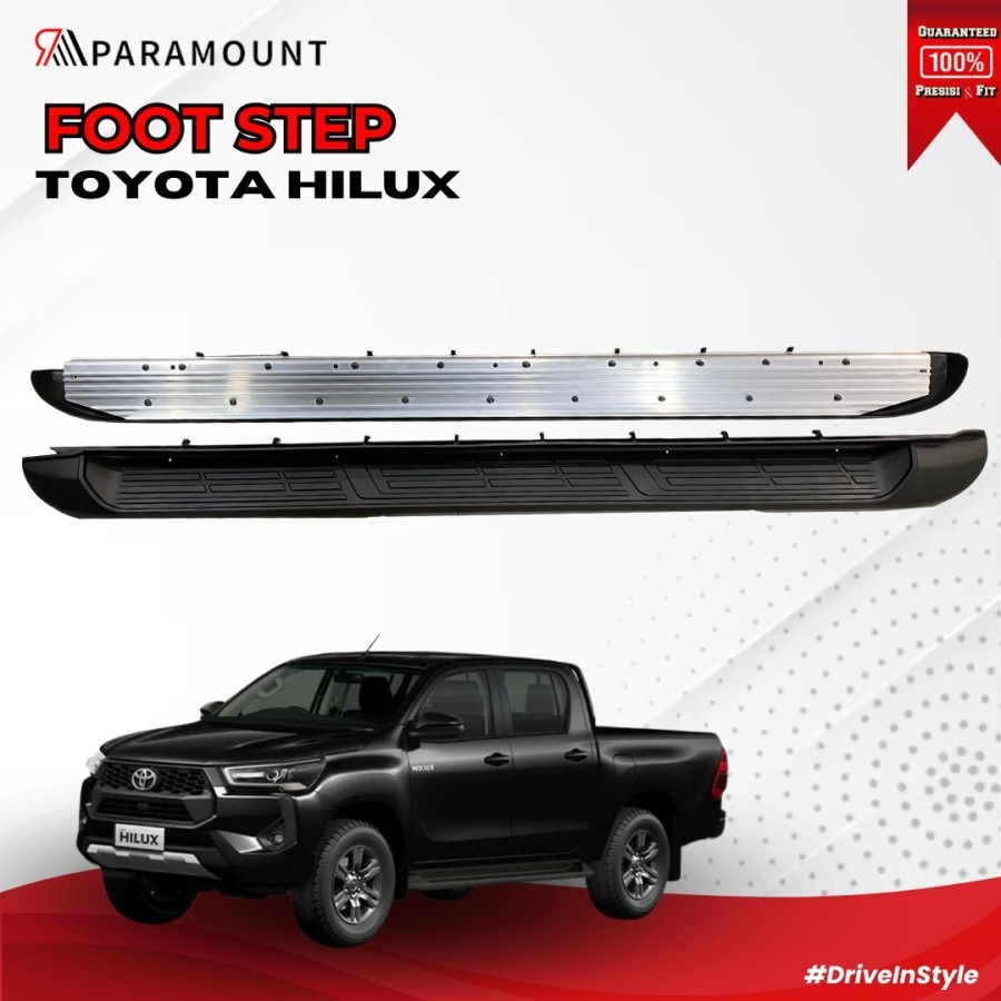 Foot Step Side Step Pijakan Kaki Toyota Hilux - Paramount Auto