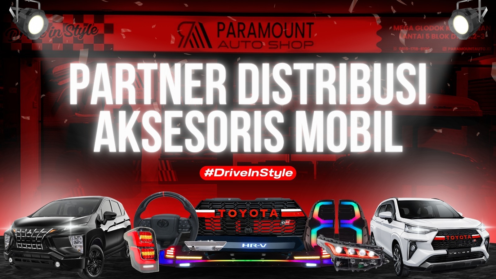 Distributor Aksesoris Mobil - Paramount Auto